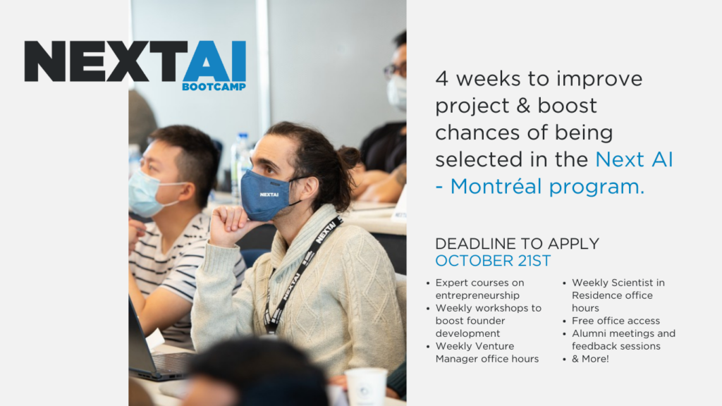 Next AI – A NEXT Canada Program